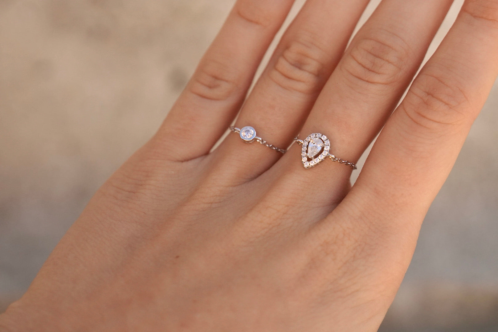 Bague Chaine | Argent - Or | Méora – MEORA Paris